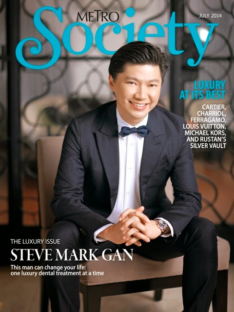 Metro Society July 2014 - Steve Mark Gan covers mag's Luxury Issue ...