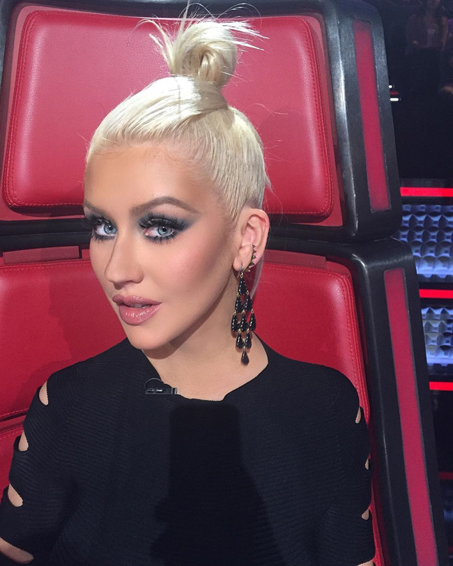 Foto: Look de Christina Aguilera Para las Rondas de Batalla - The Voice ...