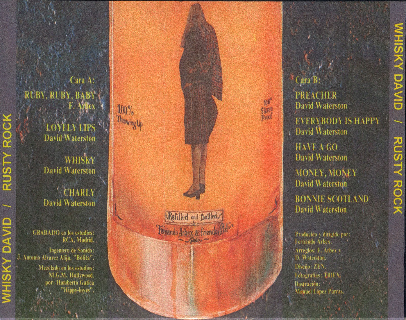 WHISKY DAVID - Rusty Rock (1974) (colaboración J.J. Iglesias)