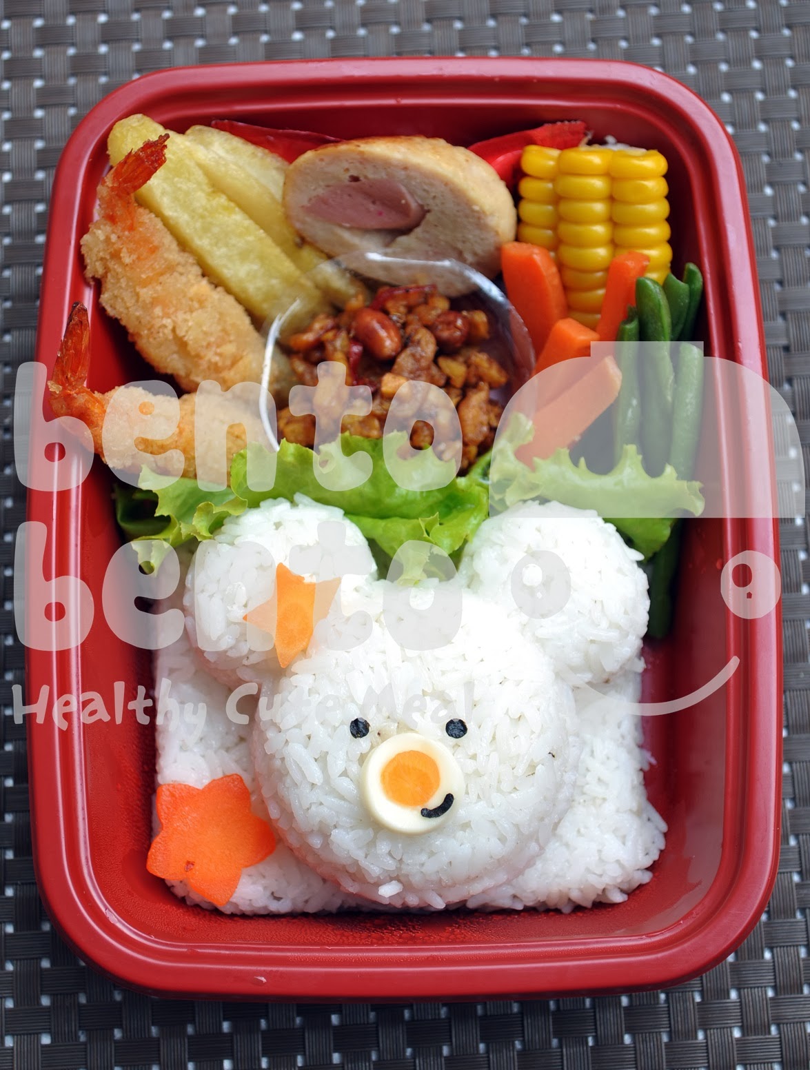 Bento Bento: White Bear bento