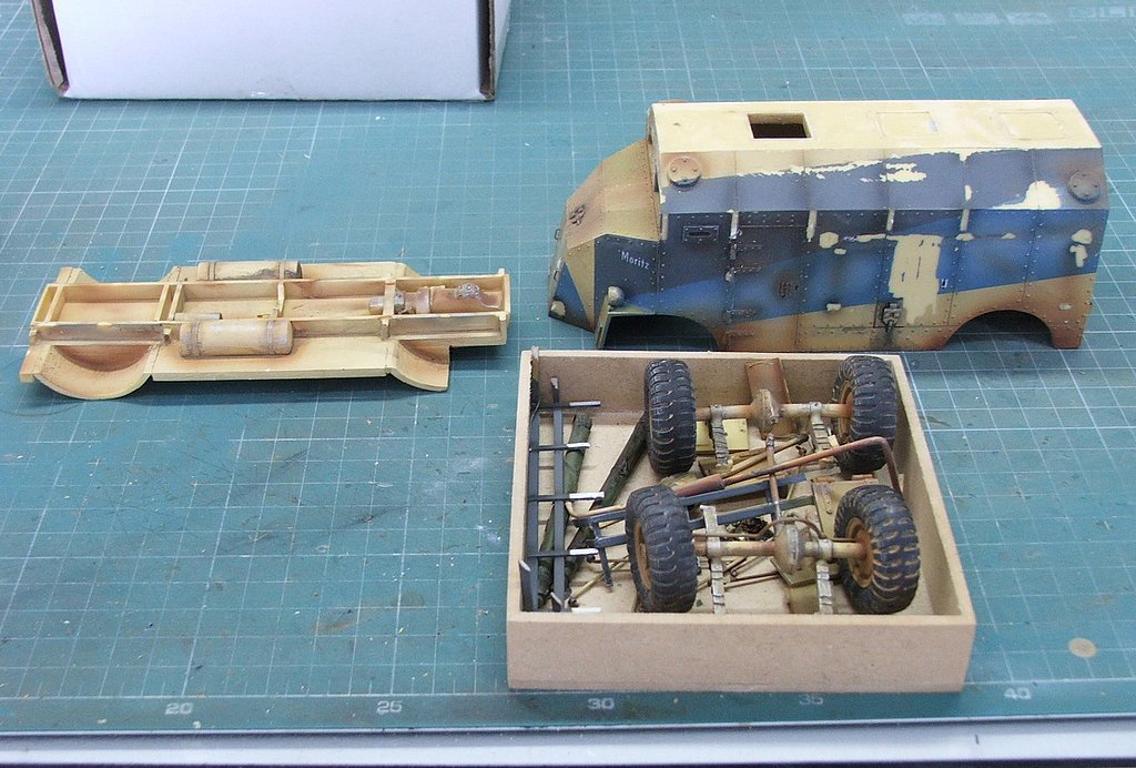 Panzerserra Bunker- Military Scale Models in 1/35 scale: AEC Dorchester ...