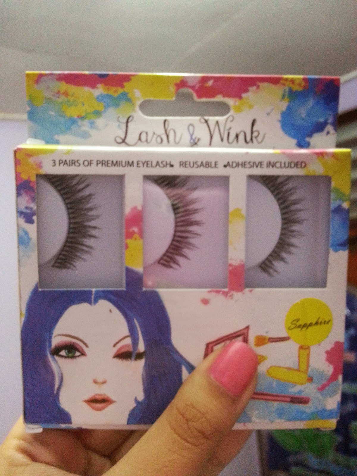 Review : Lash & Wink Eyelashes | a beauty addict