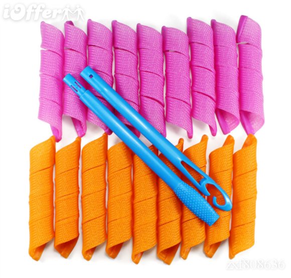 Supermodels Secrets Beauty Blog: Magic NO HEAT Hair Curlers - Standard ...