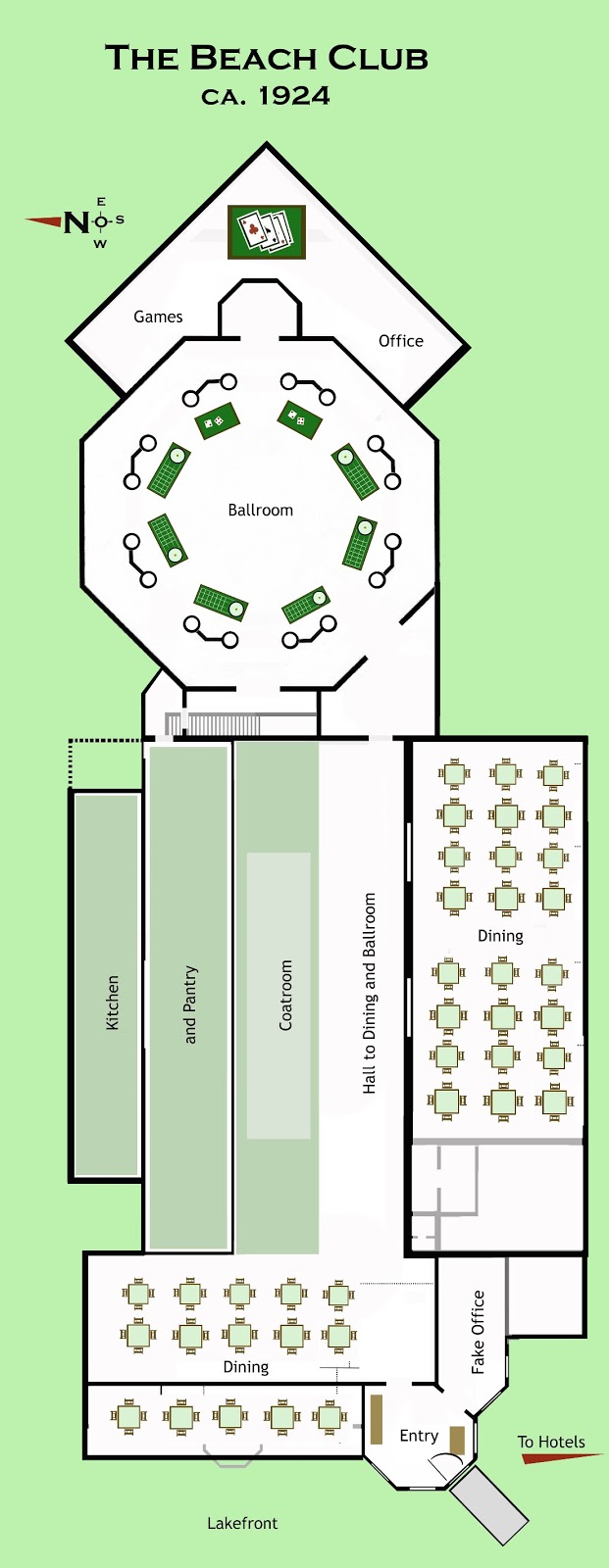 Welcome to the Beach Club: The Floor Plan