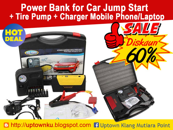 Power Bank Car Jump Start... Penawar Di Waktu Kecemasan! Pilihan Jumper ...