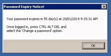 Windows: Improving the visibility of password expiry notifications in Windows 7 and Windows 2008
