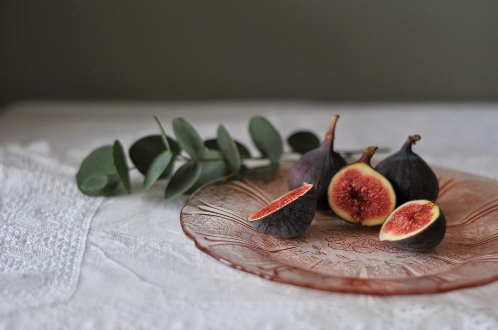 at home with red: Fig Still Life