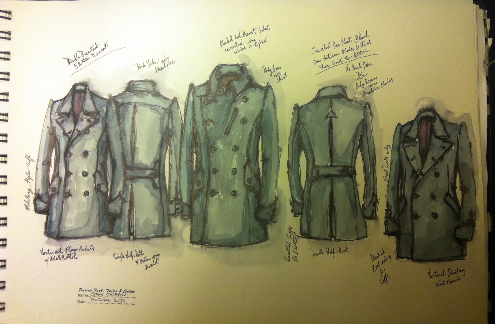 The bespoke pea coat – Part 1 – Permanent Style