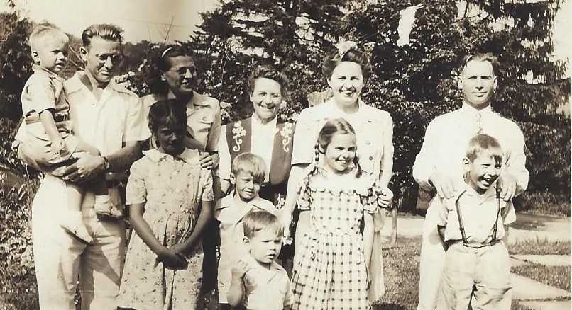 Steven Meredith Garmon & Family: John Burnett, Dorothy Zwick, and Family