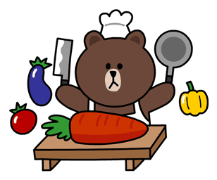 Brown & Cony | [PNG Pack] Sticker LINE Camera