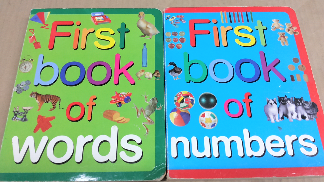 Kid Books Blog: 143.First Book of Words / Number