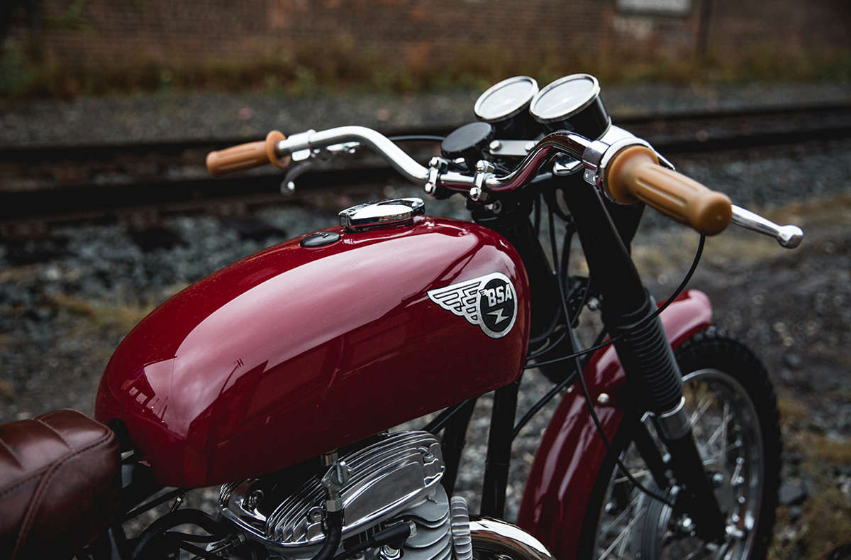 1968 BSA 500 / The Gas Box