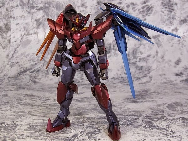 Gundam Family: HGBF 1/144 Gundam Exia Dark Matter Quanta Custom Build