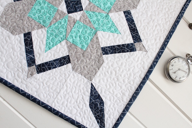 Enigma Mini Quilt + Your Free July 2016 Calendar - Threadbare Creations