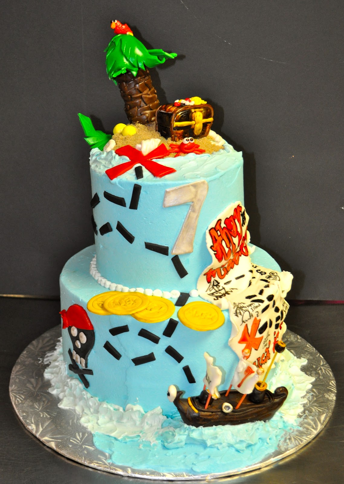 Leah's Sweet Treats: Pirate Cake