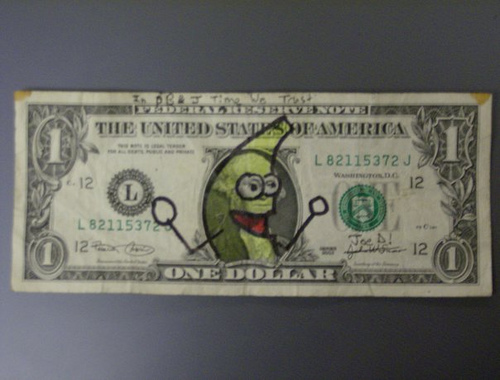 20 Funny Defaced Dollar Bills (20 pics) | Daily Fun Pics