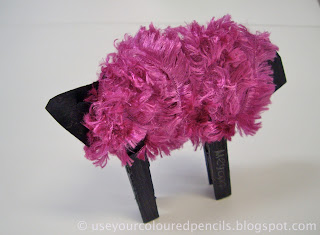 Use Your Coloured Pencils: Sheep