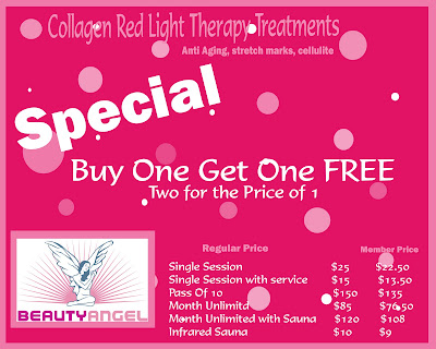 Seasons Salon and Day Spa: Come Try our Collagen Booth!!! Red Light ...