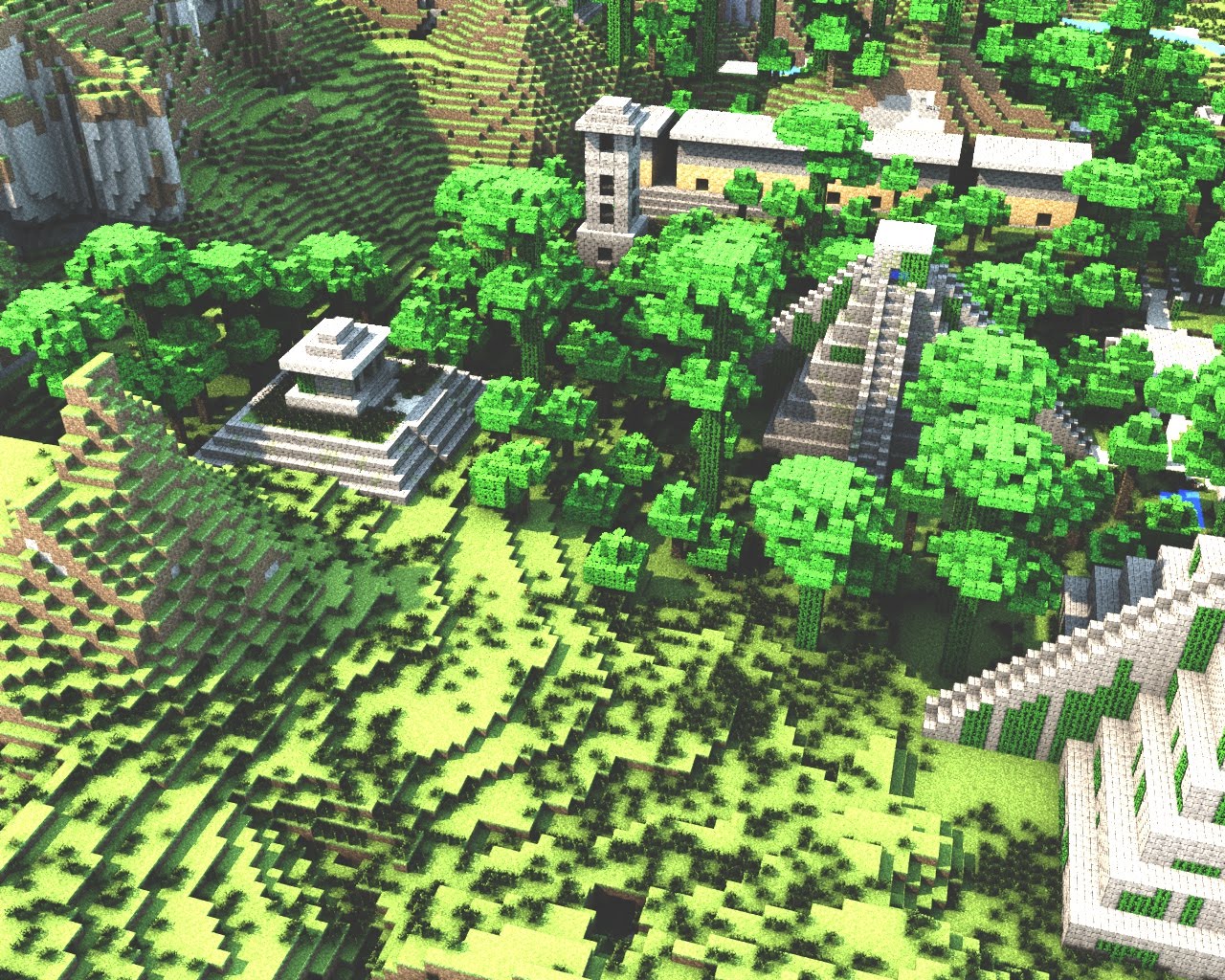 Construction Minecraft : Temple Inca | Minecraft France