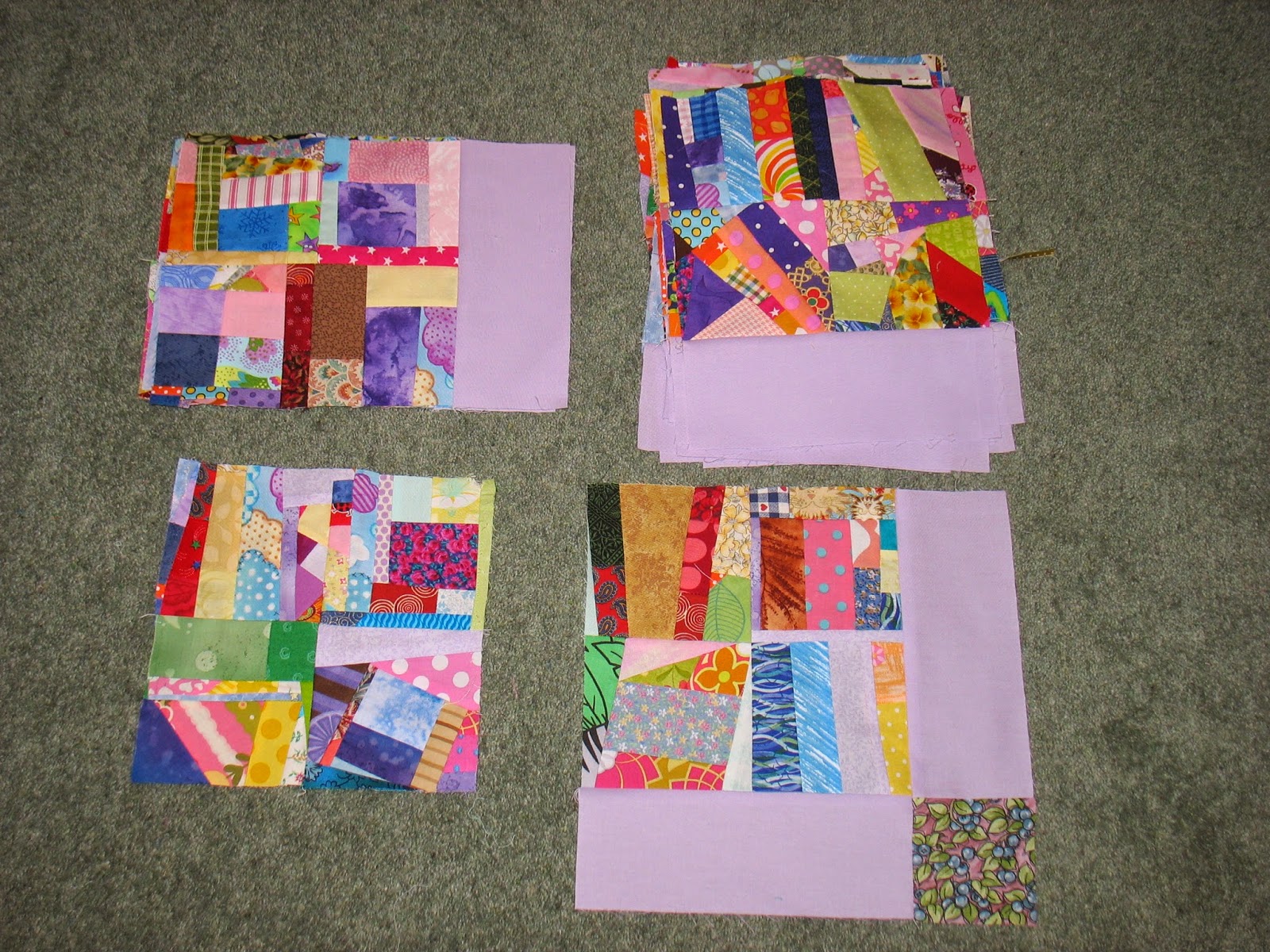 Koshka2 Quilts: Using up Crumb Blocks