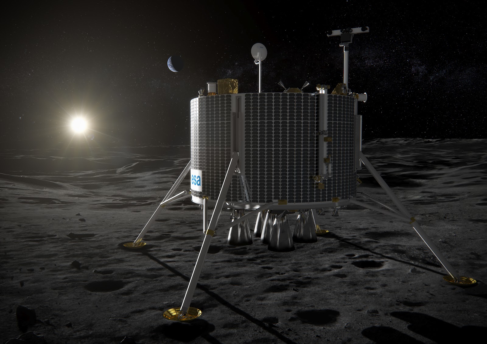 Future Planetary Exploration: Europe's Lunar Lander