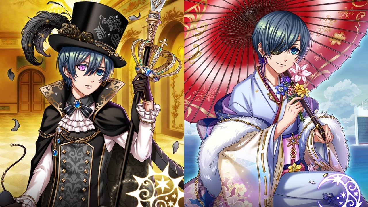 Anime News For Girls: "Black Butler" x "App Dream 100" collaboration ...