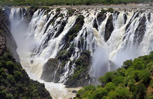 Namibia Reservations: Ruacana Falls