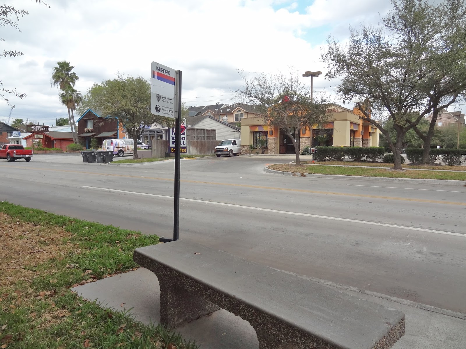 Houston Streetwise: Metro Bus Stop Shelters: Variations in Design