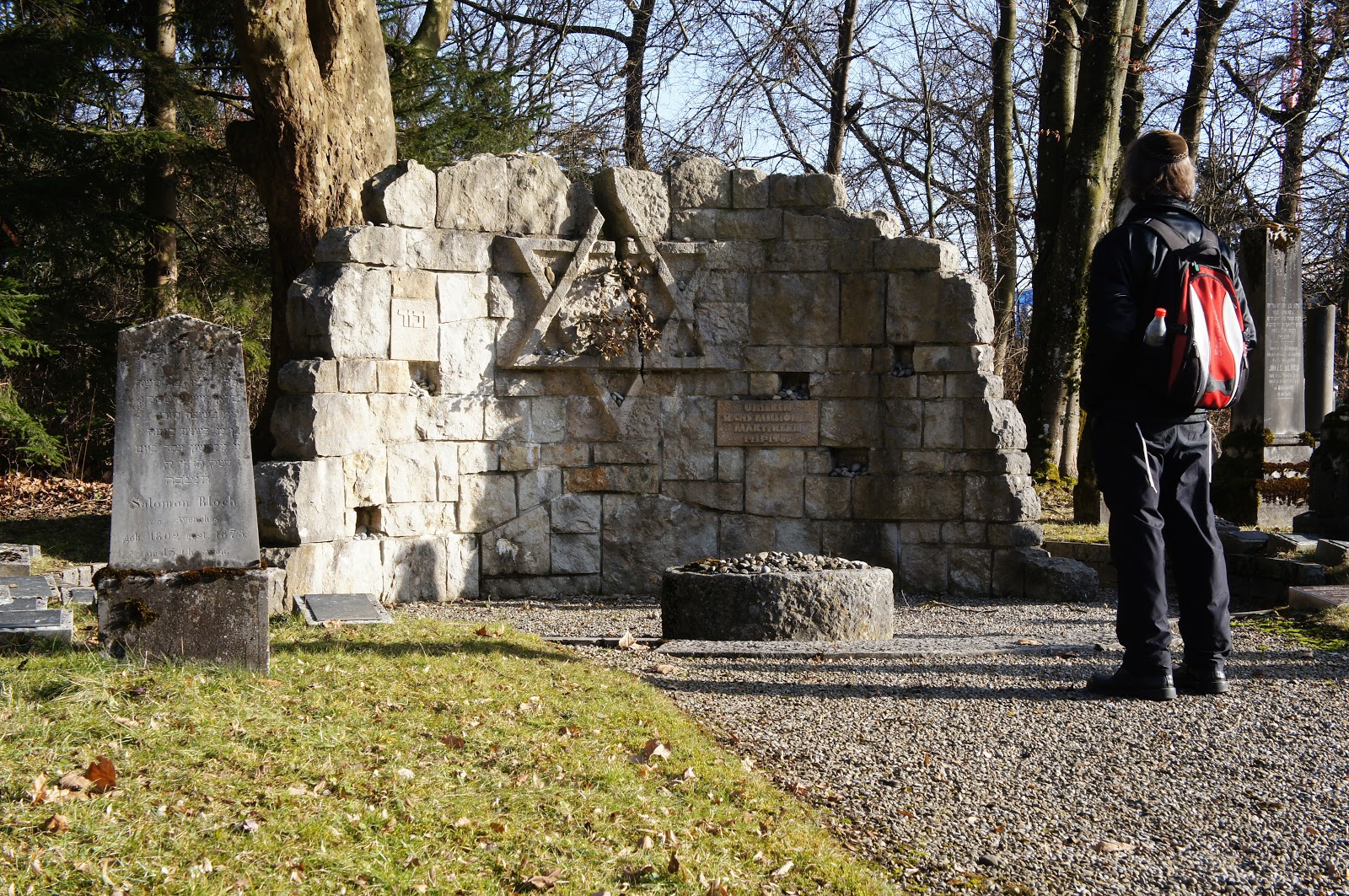 JACOB JR, MY JEWISH WORLD. THE JEWISH CEMETERY, BERN/SWITZERLAND