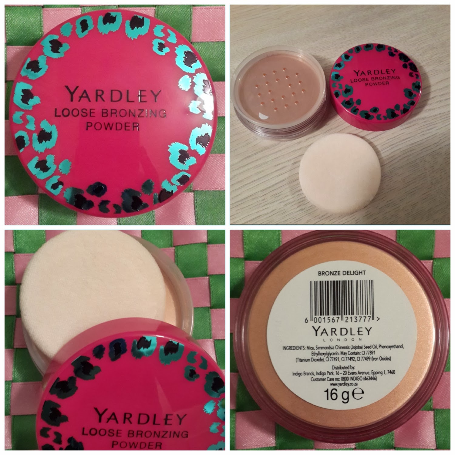 Purple Sparkle: Yardley Loose Bronzing Powder