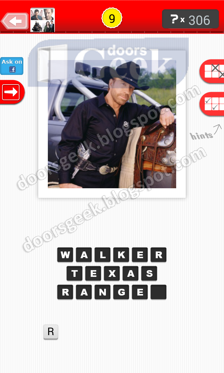 Guess the TV Show - Level 28-9 Answer ~ Doors Geek