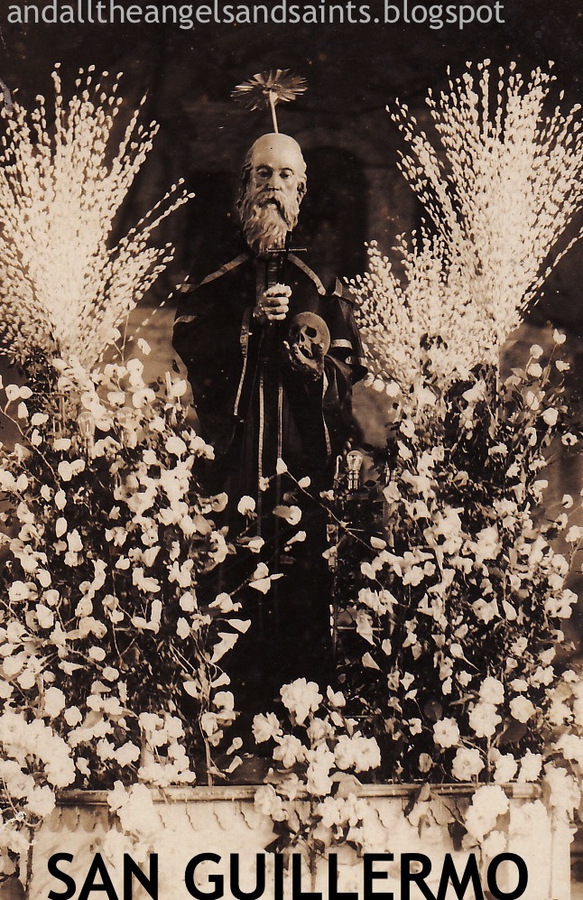 AND ALL THE ANGELS AND SAINTS: 163. Retro-Santo: SAN GUILLERMO ERMITAÑO