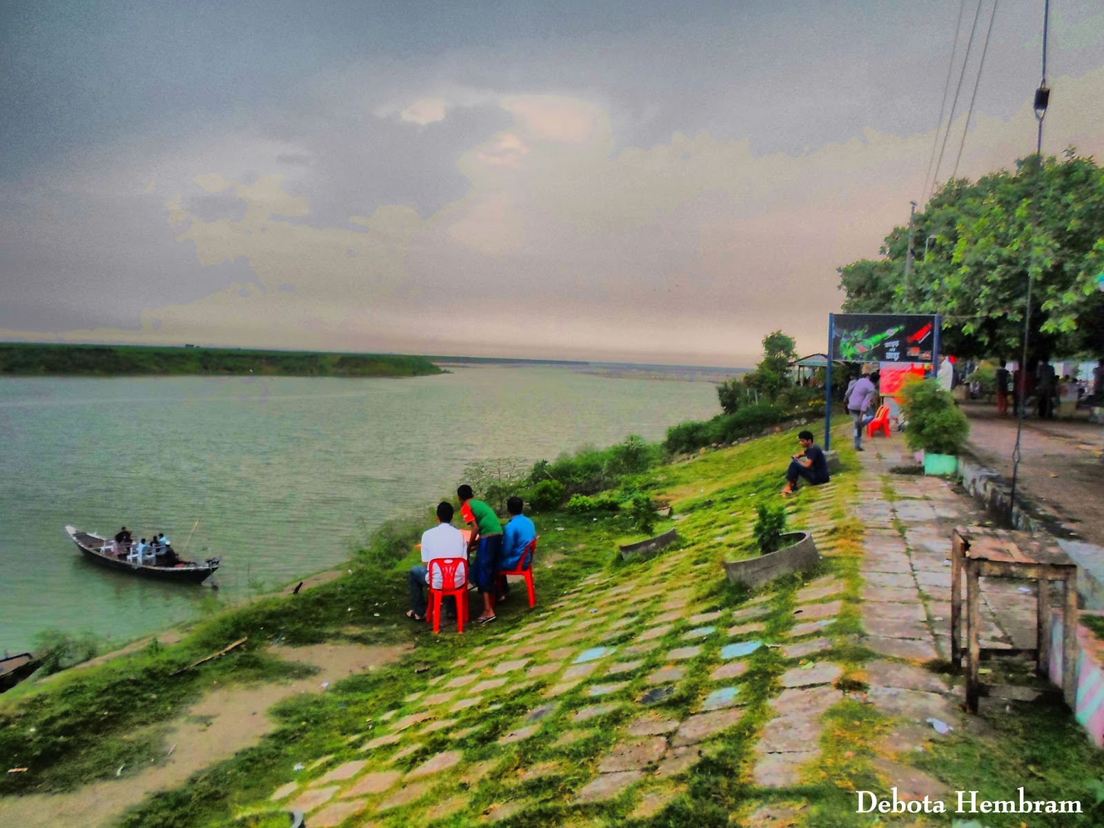 Padma River Rajshahi City | Debota Hembram Photography