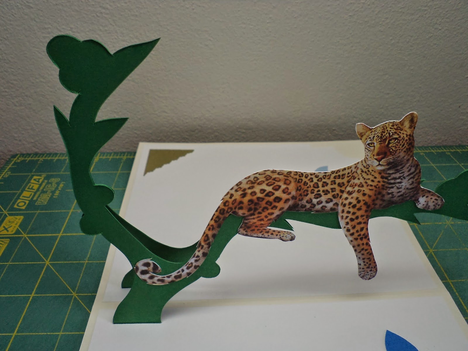 Wagner Gerlach Cartões Artesanais: Cartão Onça Pintada