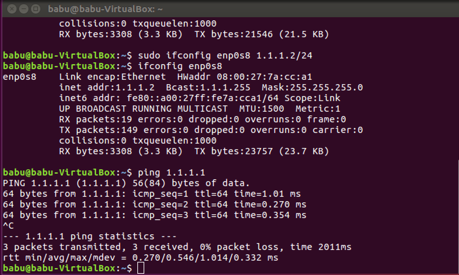 TechVolve: Creating a Network Topology using VMs in VirtualBox