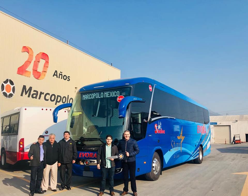 Autobuses Del Evora estrena un MP135 Scania K450
