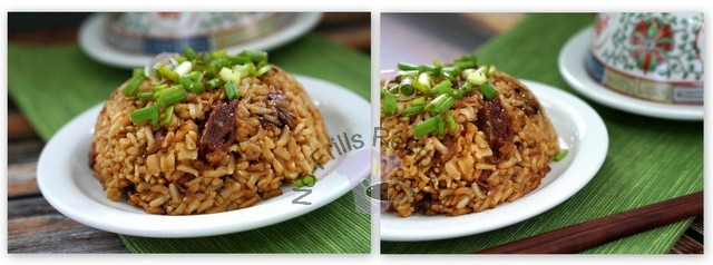 Waxed Meat Rice aka Lap Mei Fan ~ 臘味飯