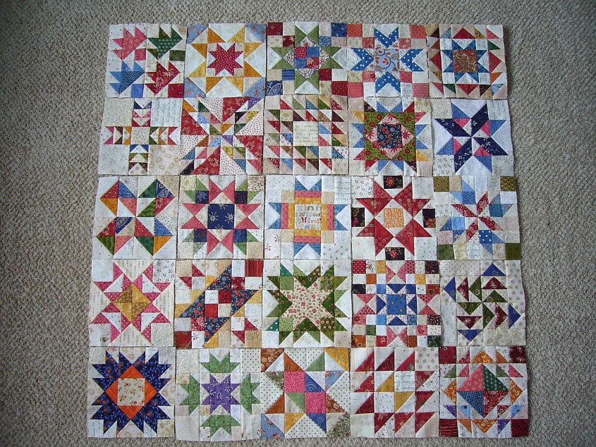 Mrs Sew n' sew: more 6 inch blocks