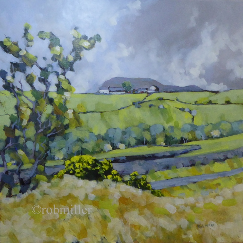 A painting of the Forest Of Bowland Tatham Fells,by Lancashire artist ...