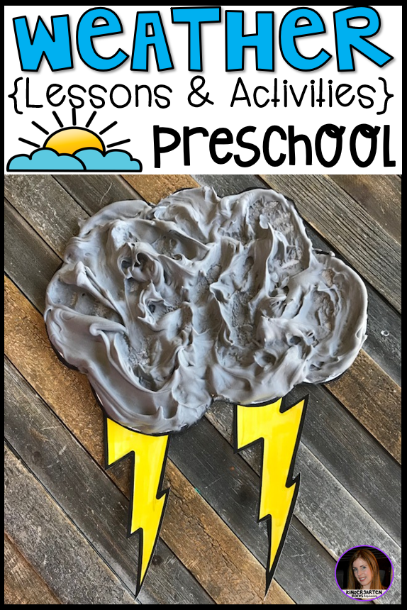 Weather Activities for Preschool - Kindergarten Rocks Resources