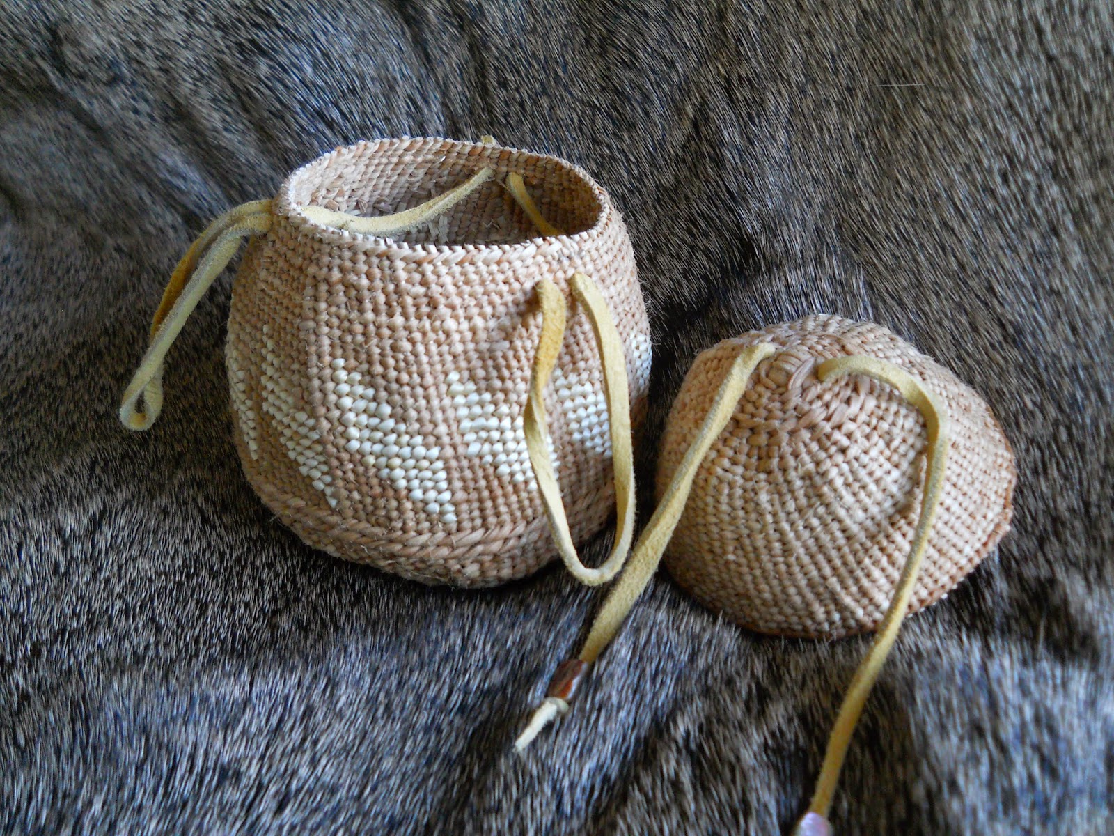 Karuk Basket Materials
