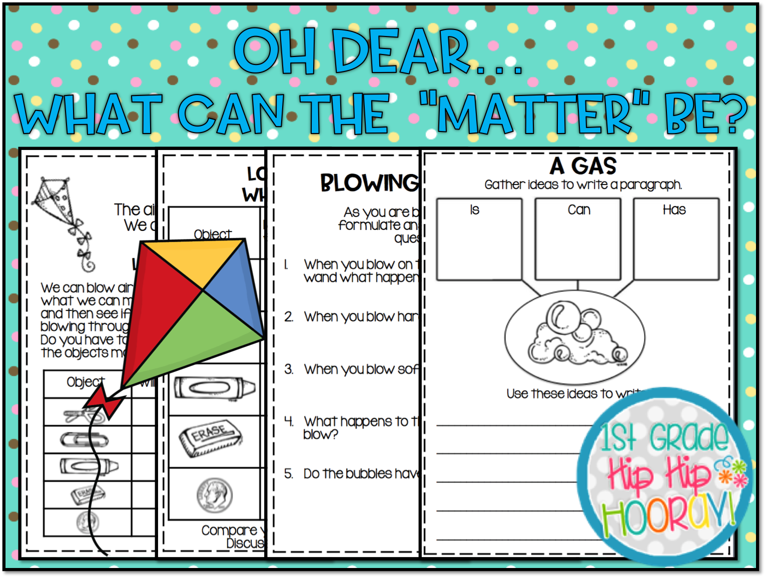 1st Grade Hip Hip Hooray!: Oh Dear What Can the Matter Be?