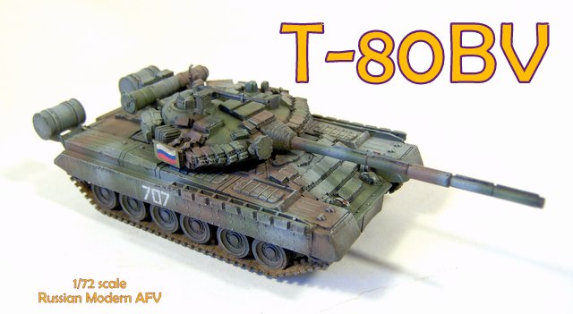 Gulumik Military Models: T-80BV 1/72 Revell - Gallery