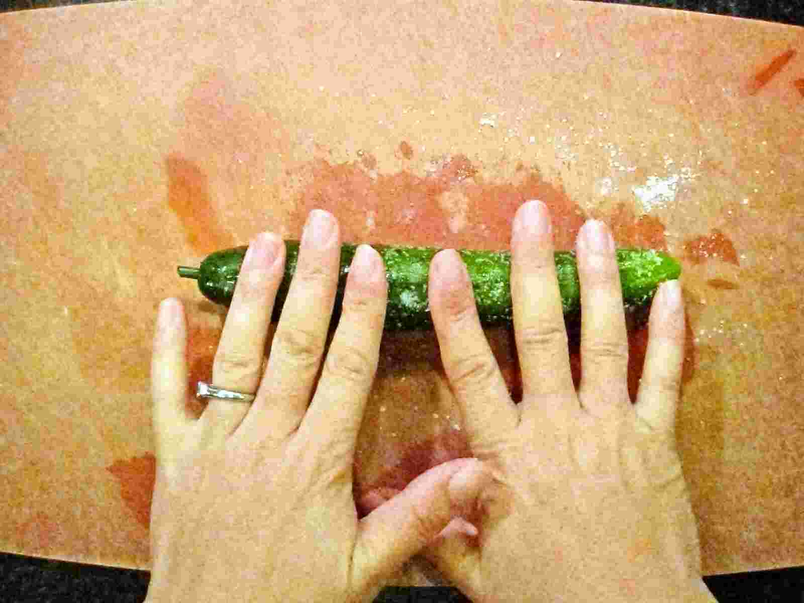 Recipes for Tom: Kyuri to hanaho no sunomono / Japanese cucumber and ...