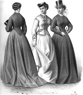 19th Century Historical Tidbits: 1867 Historical Fashions