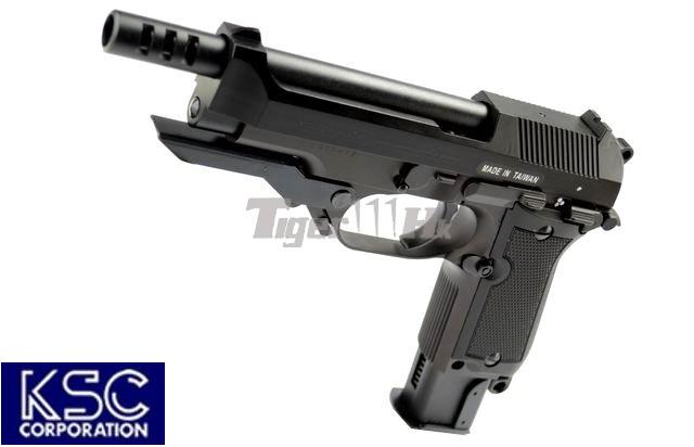 Airsoft Tiger111hk: KSC M93R II ABS Slide GBB Pistol(Black)