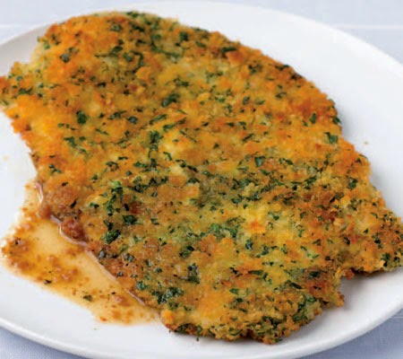 Pork scallops with bread crumb and parsley crust recipe -Taste USA