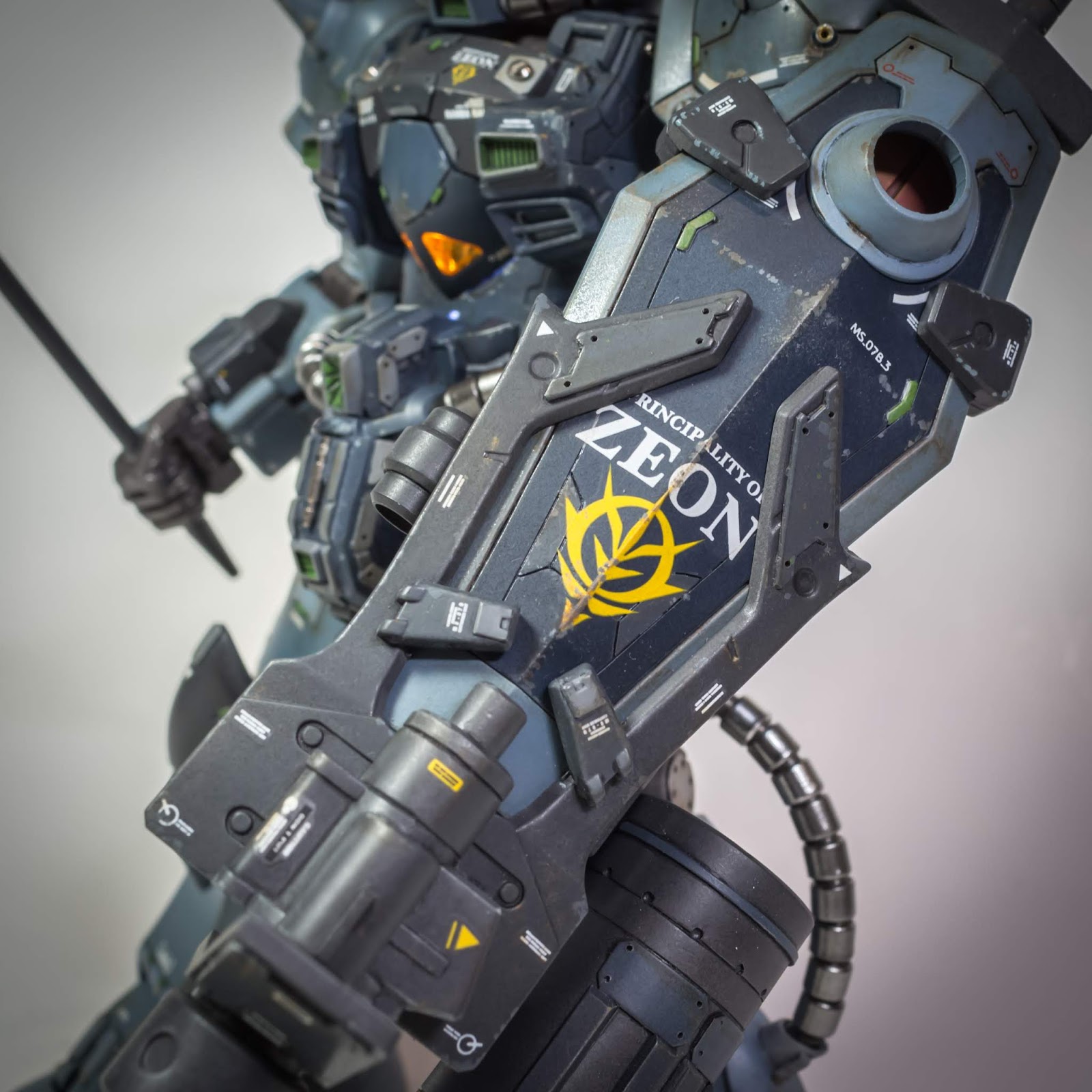 Completed Build: MS-07B-3 Gouf Custom