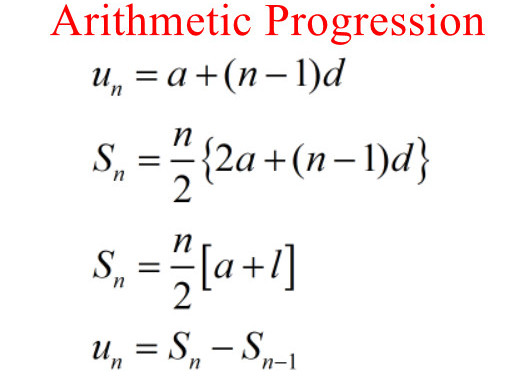 Problem Study Arithmetic Progression Problem Study Arithmetic Progression