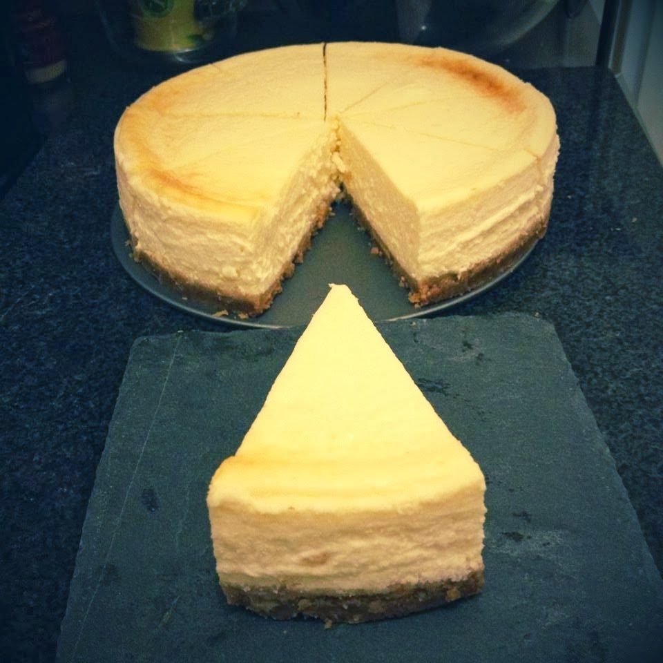 Mandy's baking journey: Chicago style cheesecake